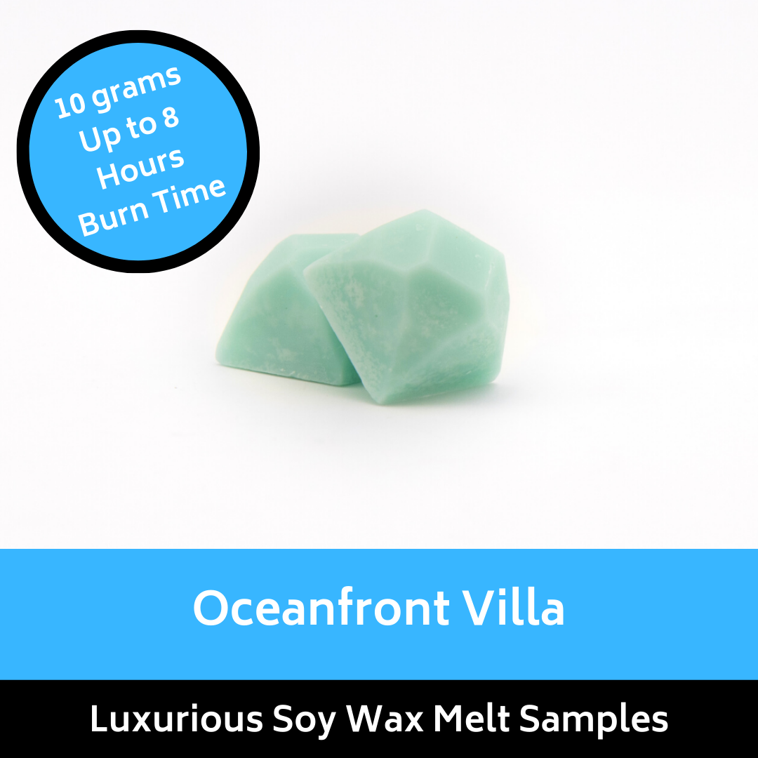 10g Oceanfront Villa Soy Wax Melt Sample | £2.99 – Callan Candles