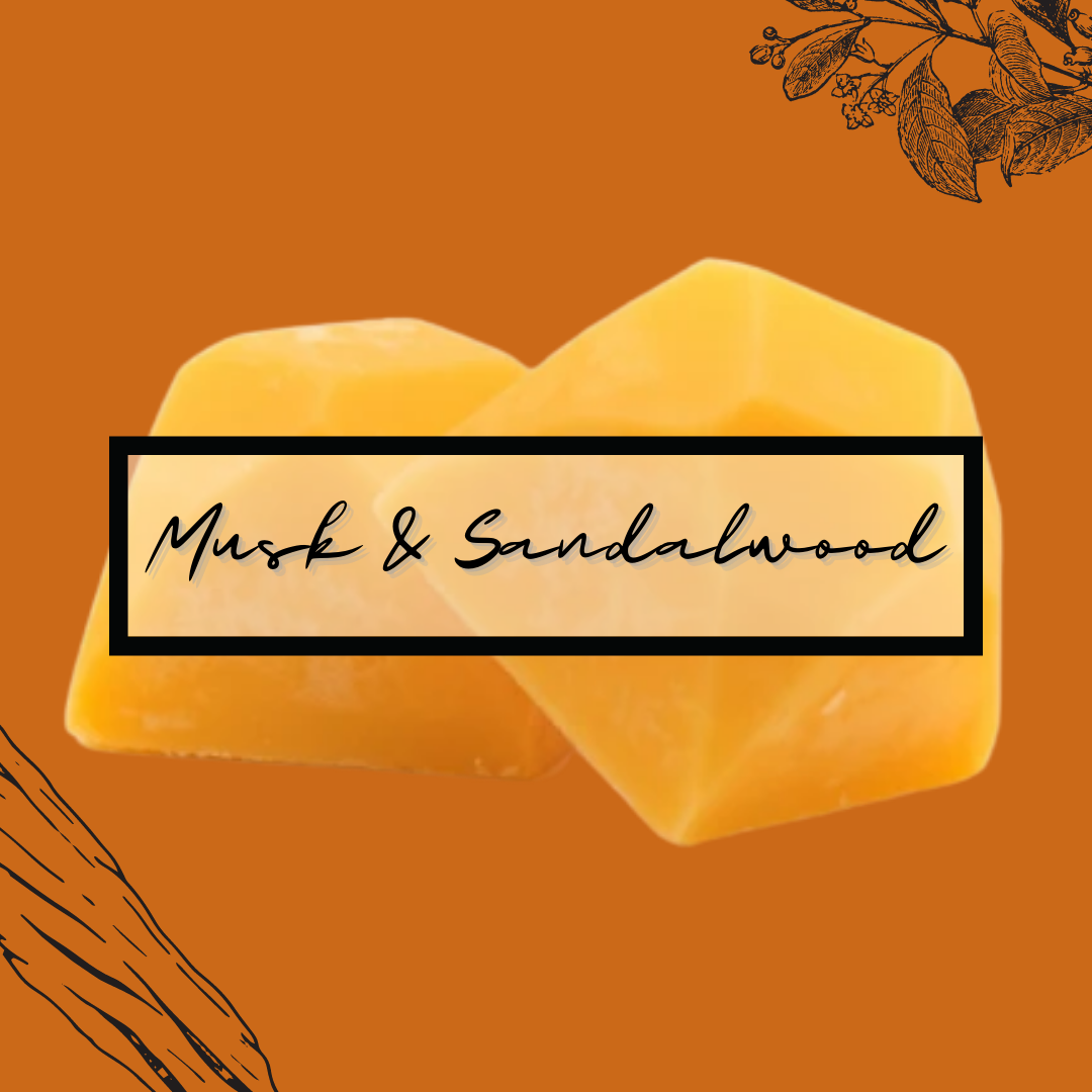 10g Musk & Sandalwood Soy Wax Melt Sample | £2.99 – Callan Candles