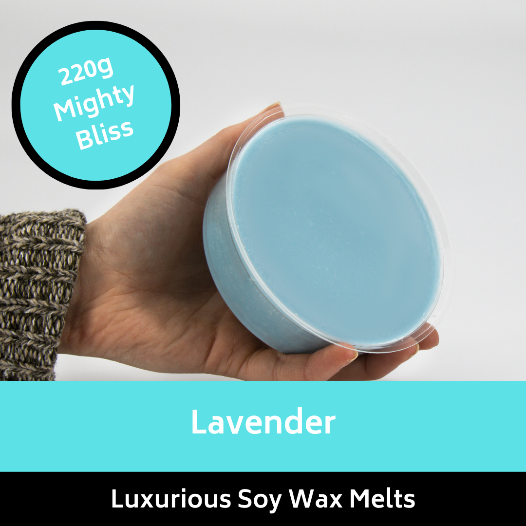 Mighty 220g Lavender Soy Wax Melt | Plastic Free – Callan Candles